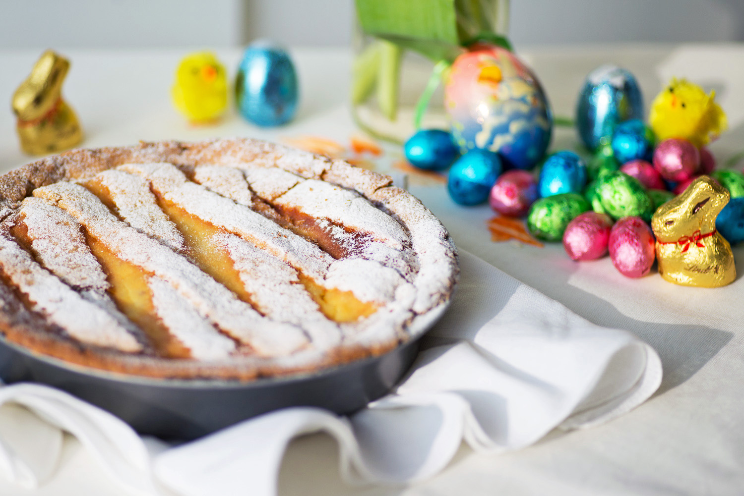 Pastiera Neapolitan Easter Cake