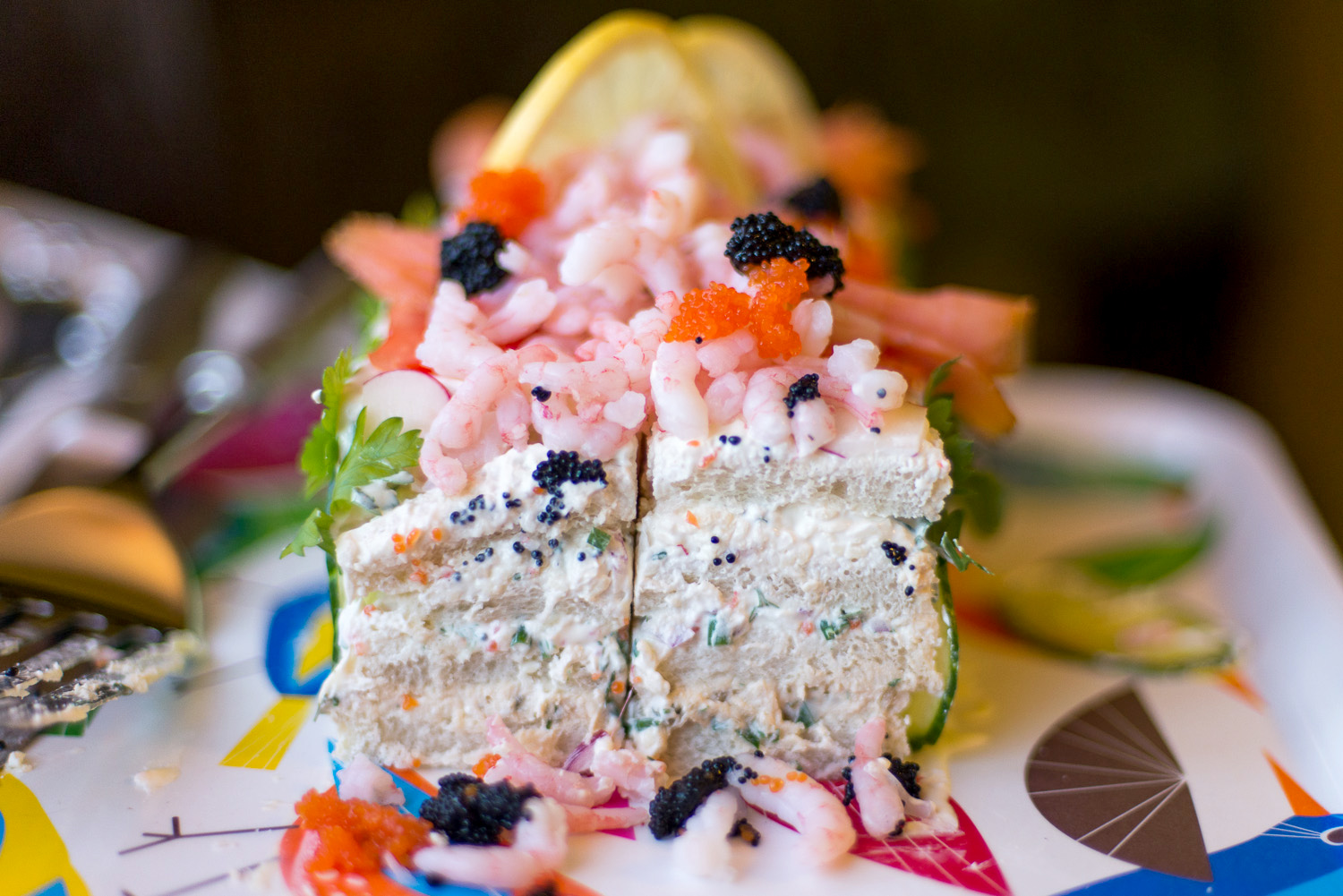Smörgåstårta – Swedish Sandwich Cake - Mondomulia