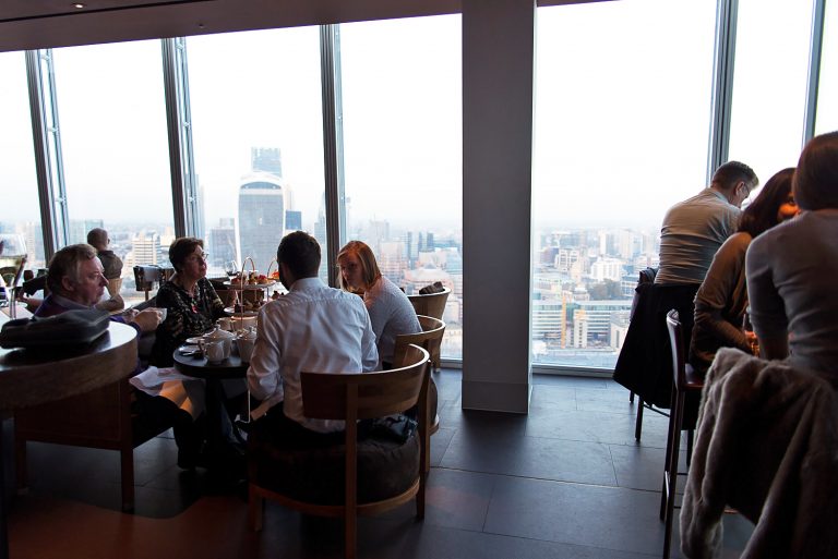 Afternoon Tea at Oblix at The Shard