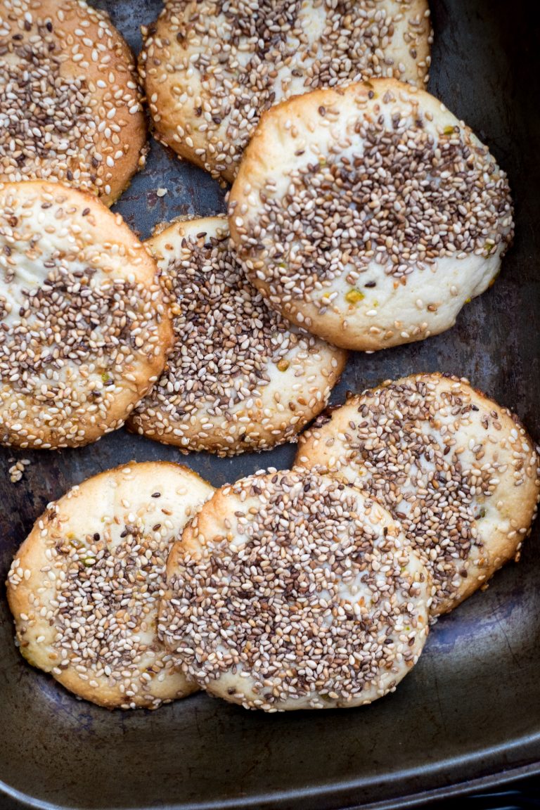 Barazek (Sesame Pistachio Biscuits)
